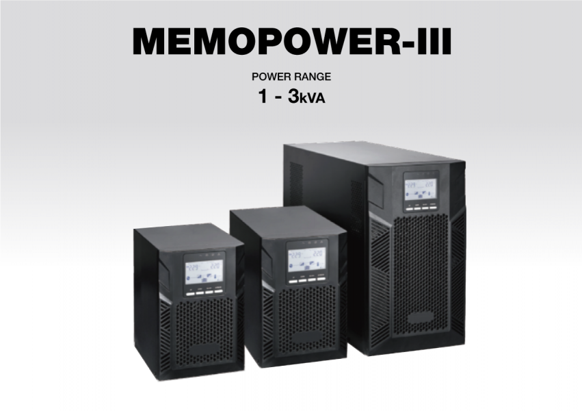 KSTAR MEMOPOWER III: 1-3kVA - ACDC Integrated Electrical Solutions ...